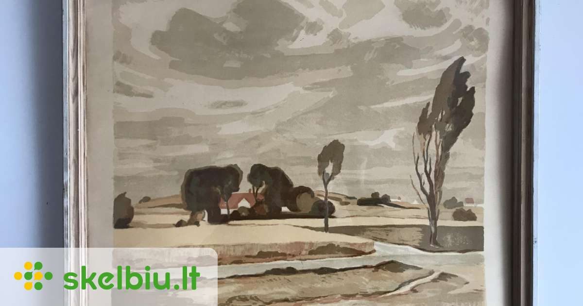 Paveikslas. Litografija - Skelbiu.lt