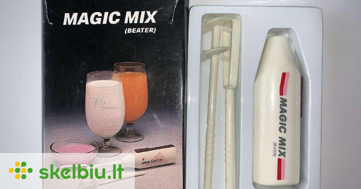 naudotas mikseris skelbimai - Skelbiu.lt