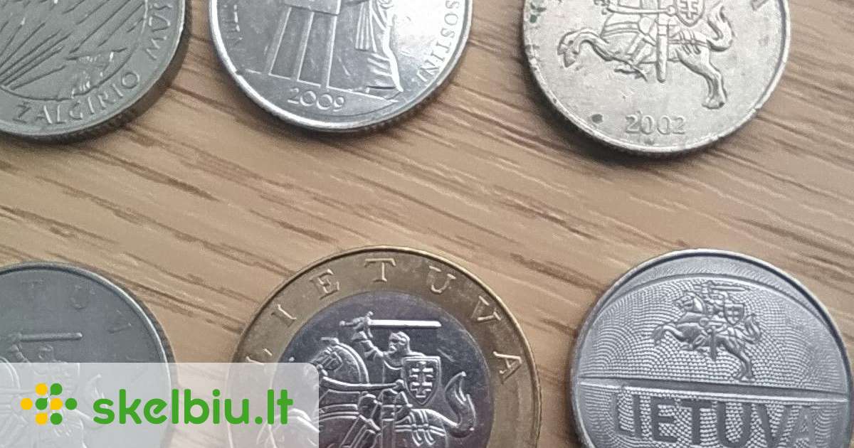 Proginiai ir paprasti litai, monetos+dovana - Skelbiu.lt