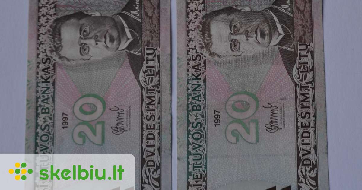 1997 m.20 litu - Skelbiu.lt