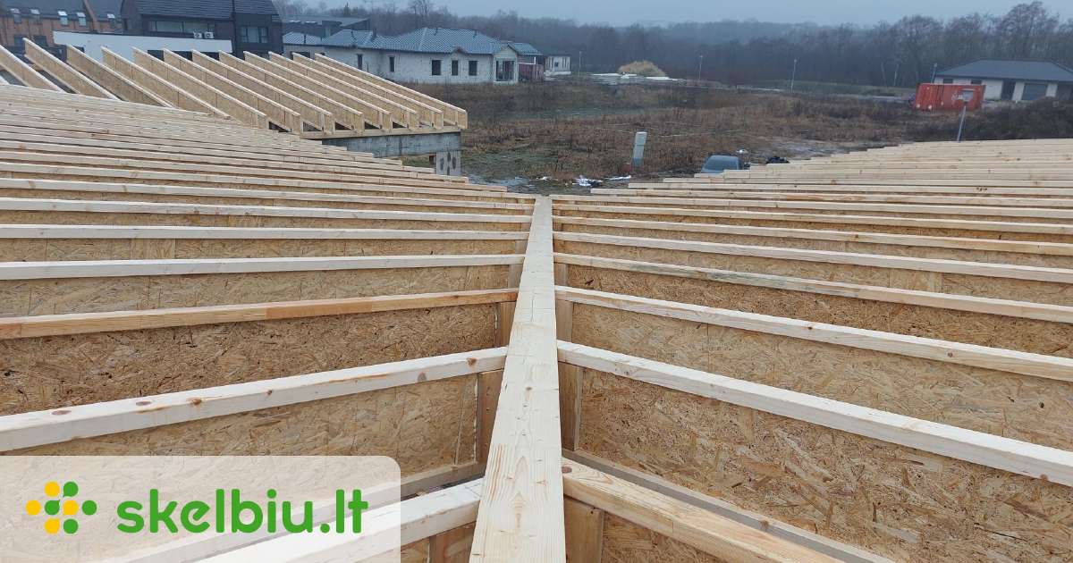 I-beam dvitejes sijos, terasines lentos,fasadas - Skelbiu.lt