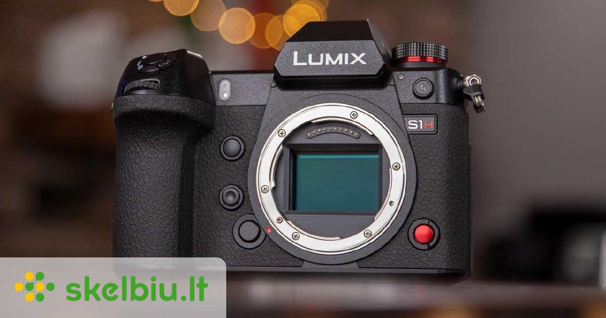 panasonic lumix s1h skelbimai - Skelbiu.lt