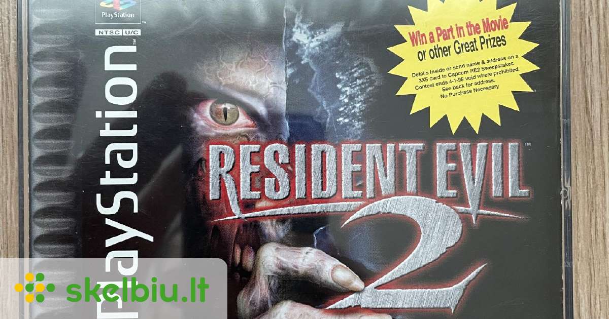 Resident evil 2 Us version ps1 - Skelbiu.lt