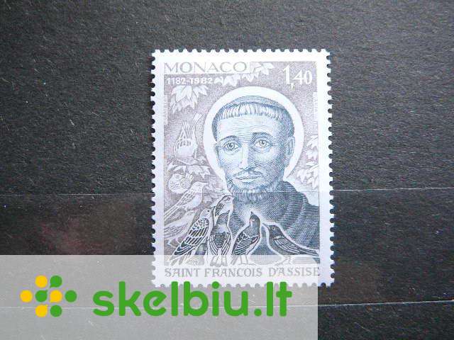 Sventasis Monakas 1982 Mnh mn1536 - Skelbiu.lt