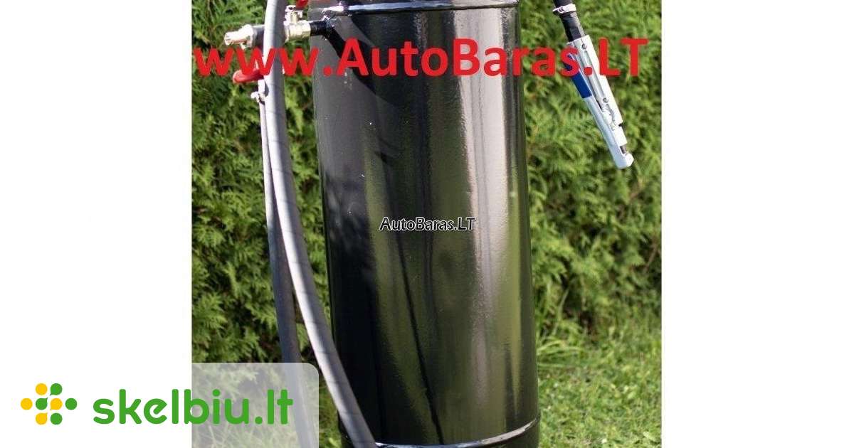 Galinga smėliasrovė / smėliavimo įranga / smėliapū - Skelbiu.lt