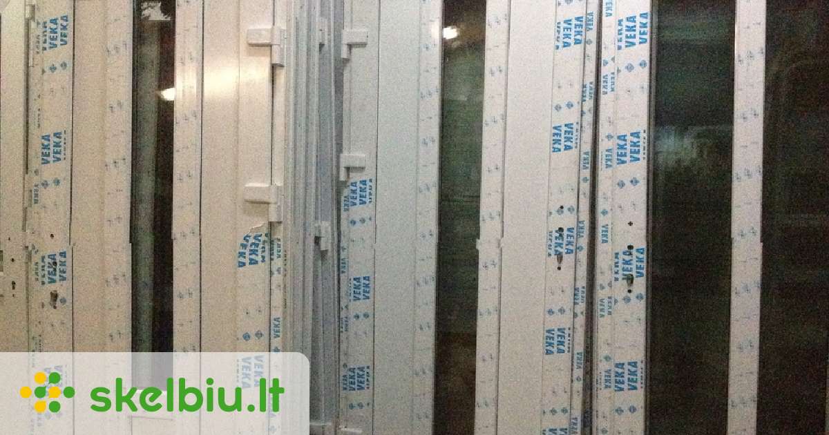 Lauko Durys plastikines Pvc+langai - Skelbiu.lt