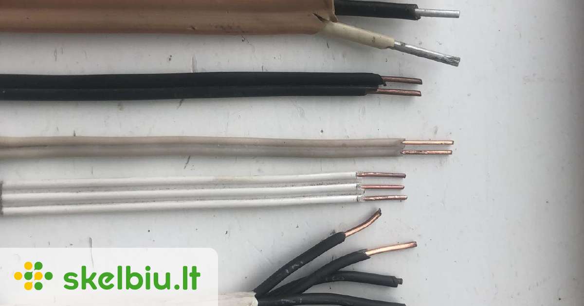 lankstus kabelis 2x2 5 skelbimai - Skelbiu.lt