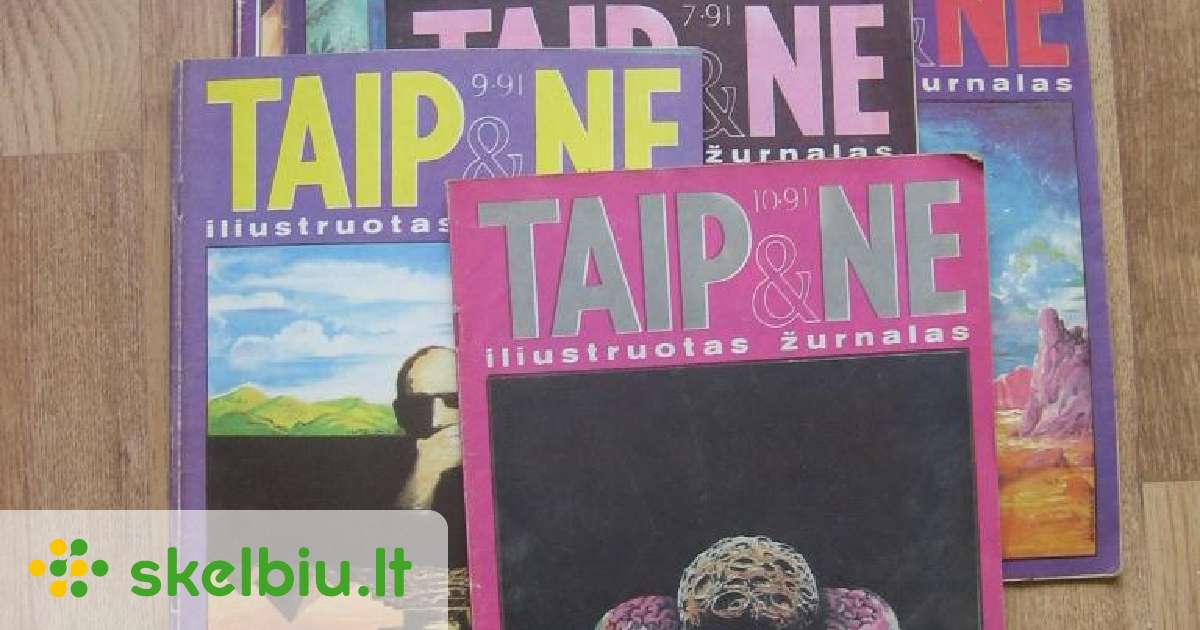 Zurnalai "Taip ir Ne" - Skelbiu.lt