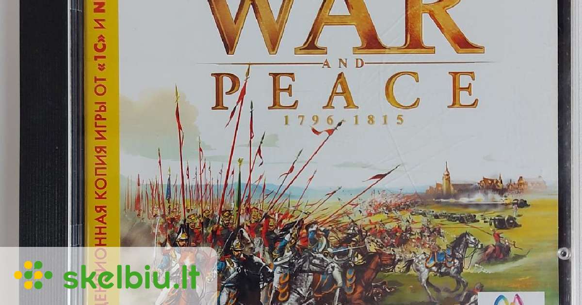 ,War and Peace ' Pc CD-rom Žaidimas - Skelbiu.lt