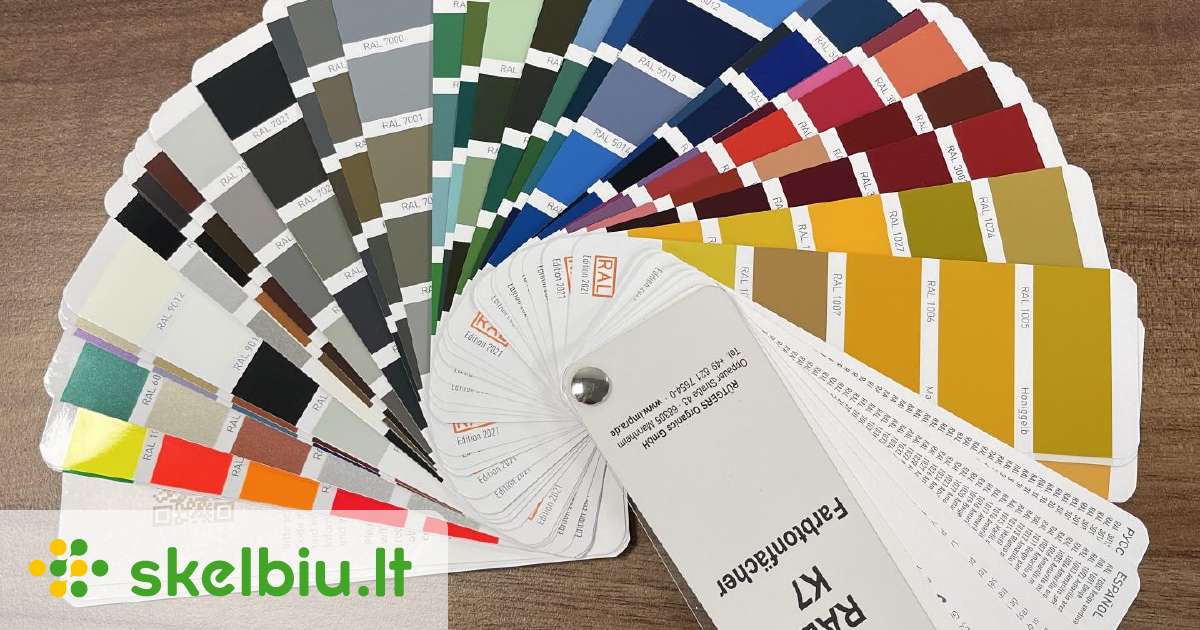 Ral spalvų paletė - Skelbiu.lt