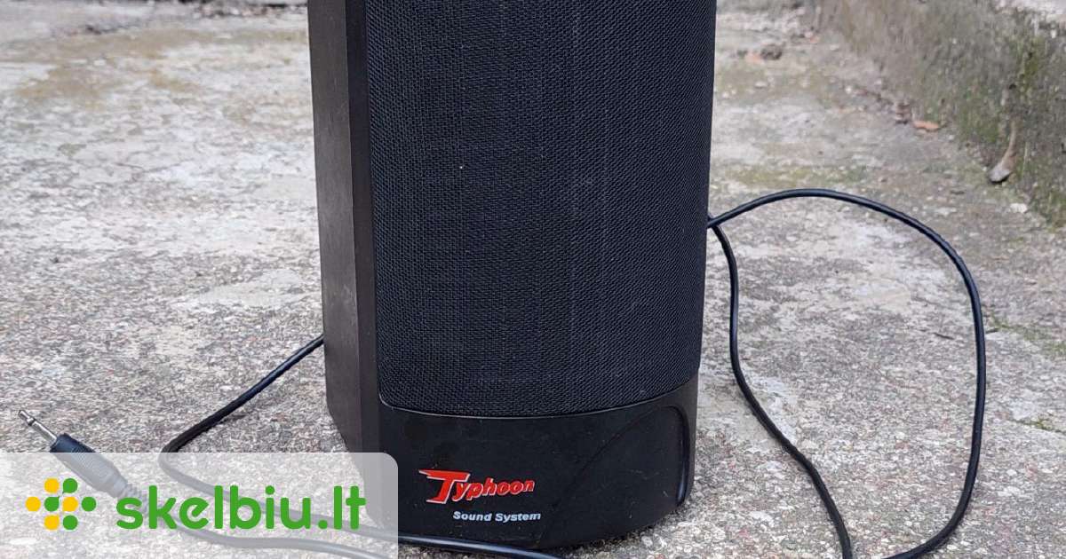 Garso kolonele Typhoon Sound System - Skelbiu.lt
