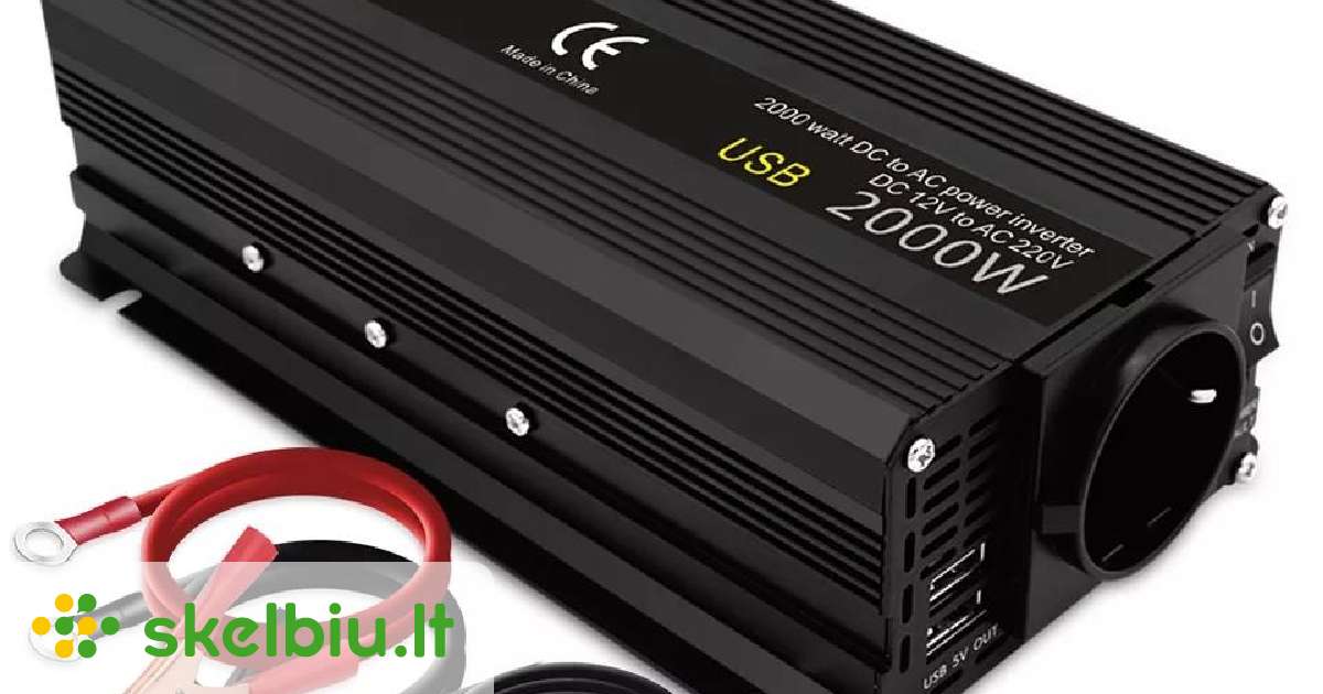 inverteris 12 24 220 skelbimai - Skelbiu.lt