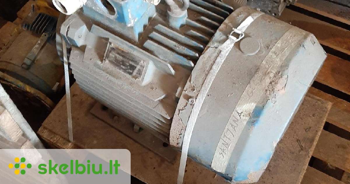 Trifazis asinchroninis variklis 15 kw 1500 aps/min - Skelbiu.lt