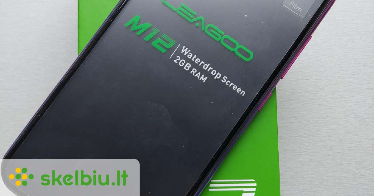Leagoo M12 - Skelbiu.lt