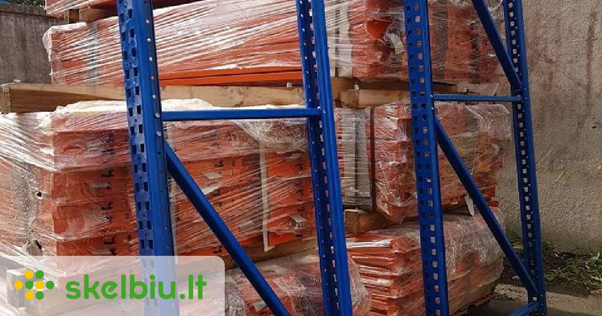 Naudoti stelažai - Skelbiu.lt