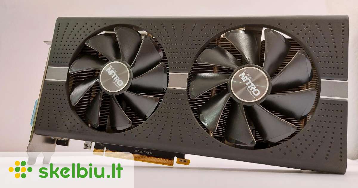 Vaizdo plokštė Sapphire Nitro + Rx 570 8gb - Skelbiu.lt