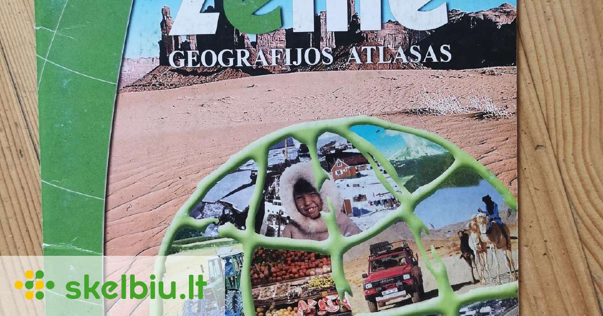 Žemė atlasas 7 klasei - Skelbiu.lt