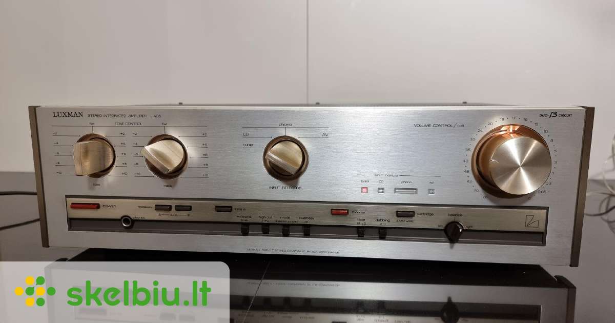 Luxman L-405 - Skelbiu.lt
