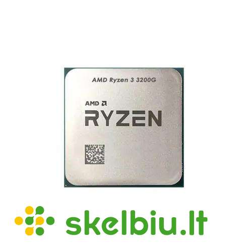 Amd Ryzen 3 3200g + Radeon Vega 8 Gpu - Skelbiu.lt