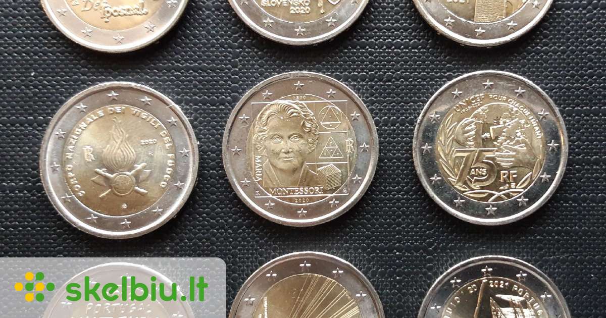 2 eur proginės monetos - Skelbiu.lt