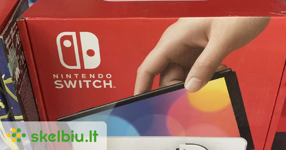 Nauji nintendo switch ir switch oled - Skelbiu.lt
