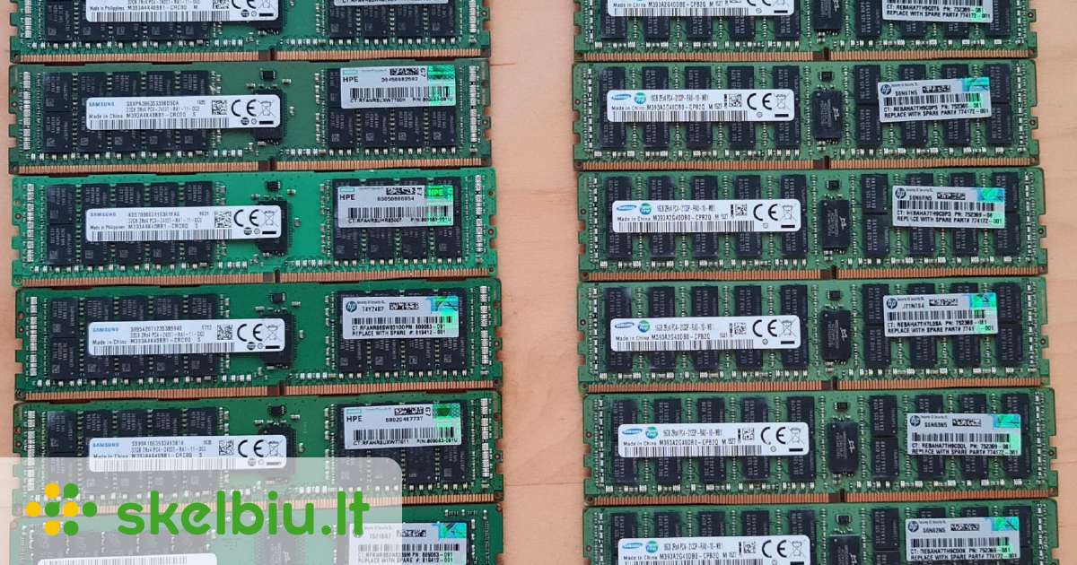 Ddr3 Ddr4 2gb 4gb 8gb 16gb 32gb 64gb 128gb 256gb - Skelbiu.lt