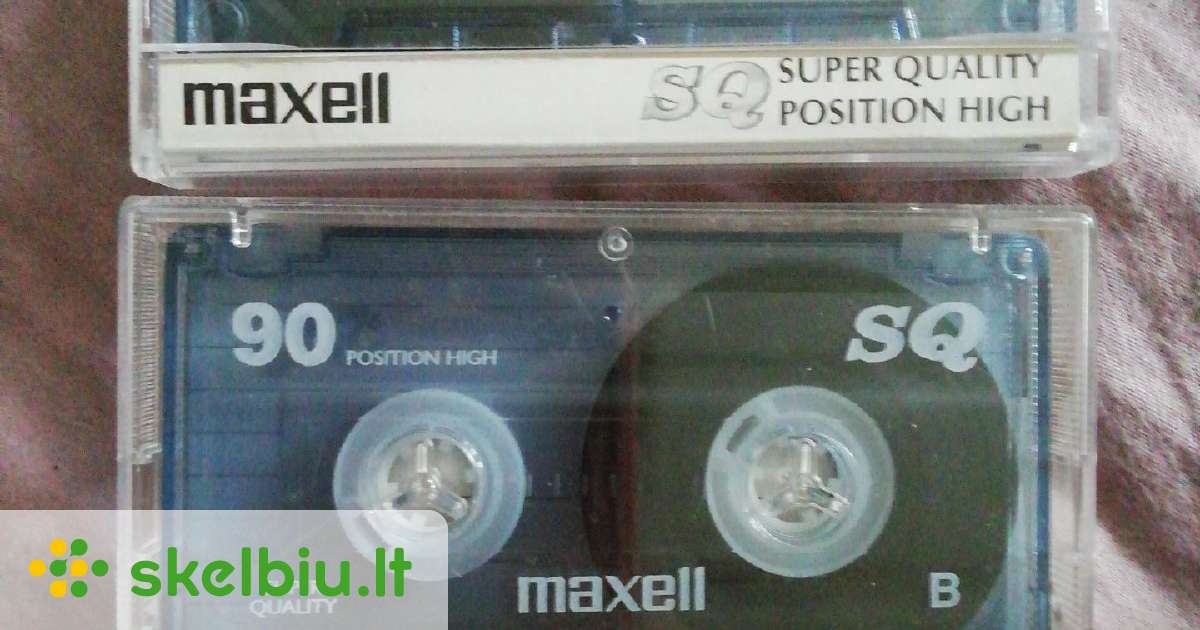 Parduodu kasetes, originales ir 2 naujas - Skelbiu.lt
