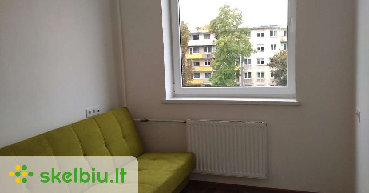 Butas nuomai, Kėdainiuose P. Lukšio g., 1 kambario buto nuoma - Aruodas.lt