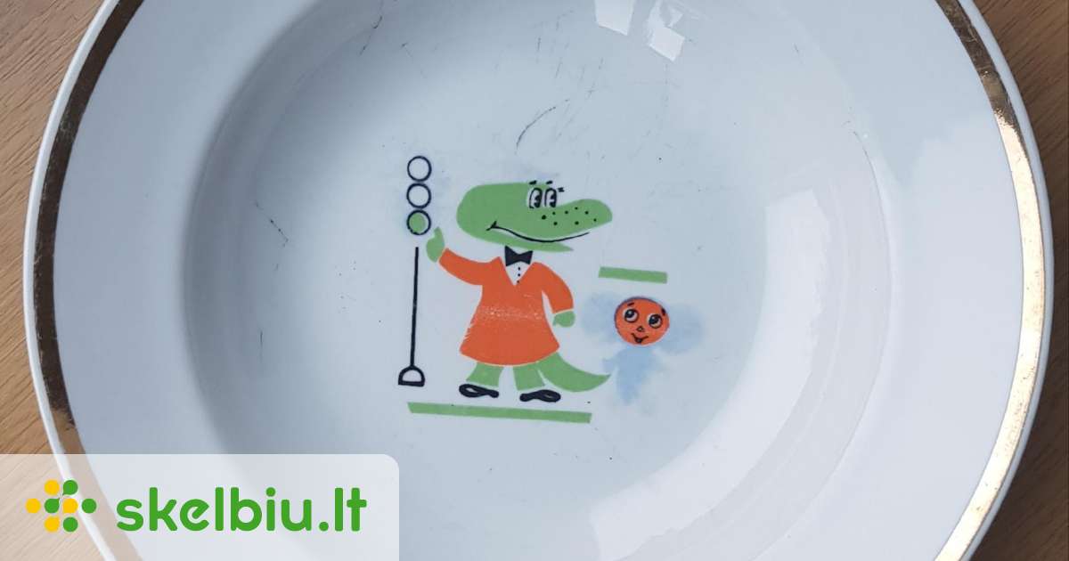 Vintažas. Krokodilas Gena ir Kulverstukas - Skelbiu.lt