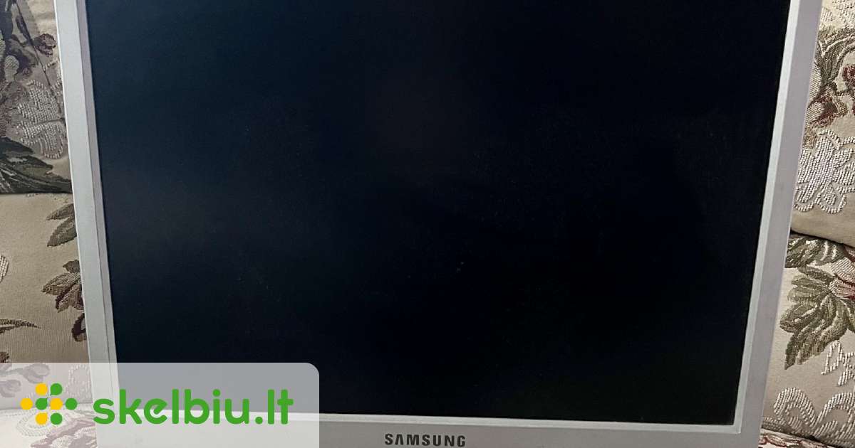 Samsung monitorius Syncmaster 713n - Skelbiu.lt