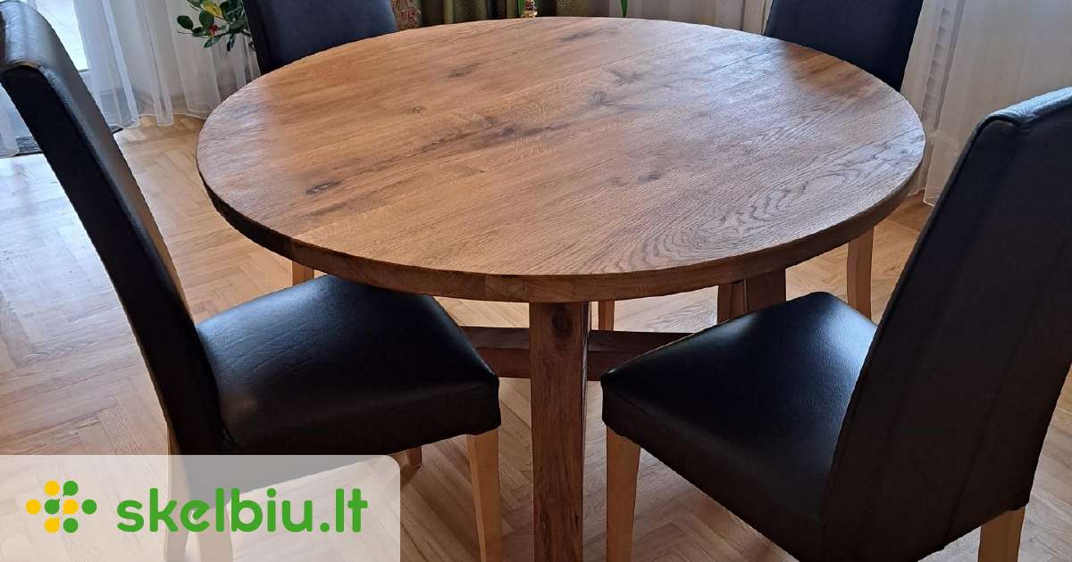 Ąžuolinis Stalas - Skelbiu.lt