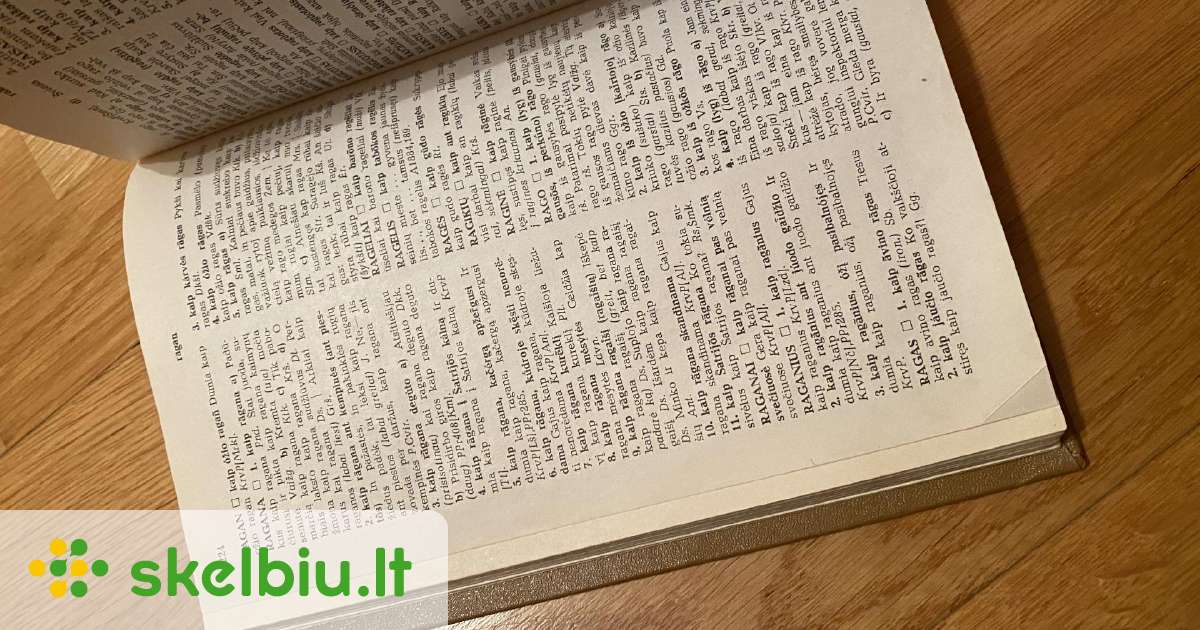 Lietuvos kalbos palyginimų žodynas - Skelbiu.lt