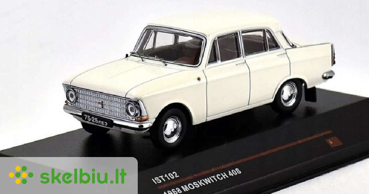 Moskvich 408 - Skelbiu.lt