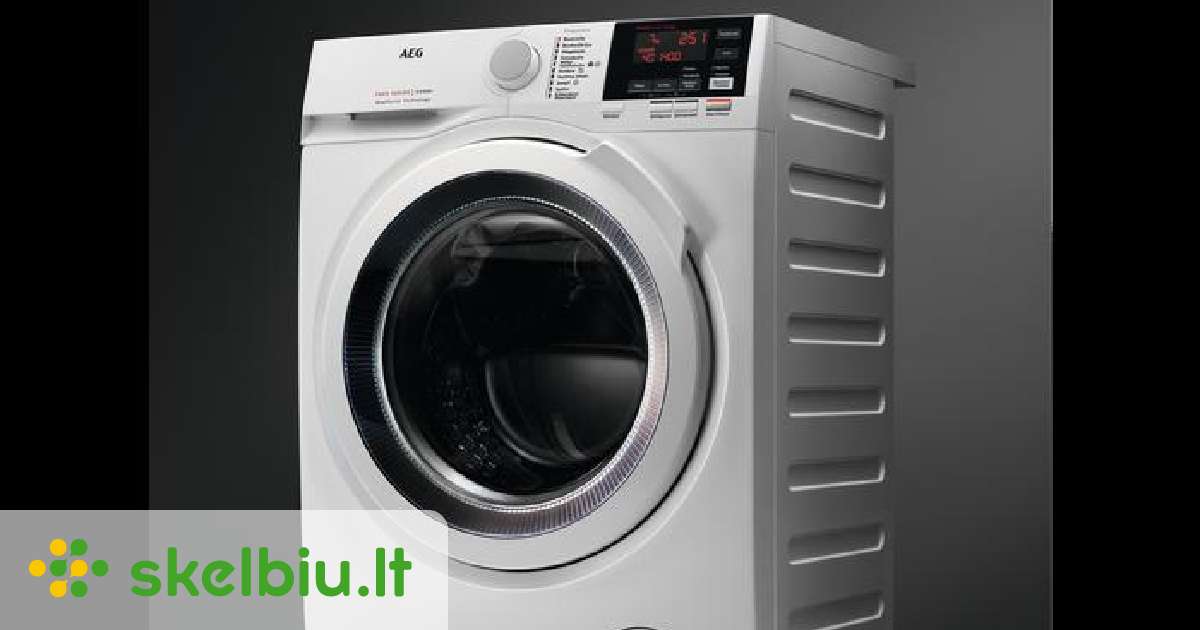 Skalbimo mašina su džiovyklė Aeg L7wbgo48w - Skelbiu.lt