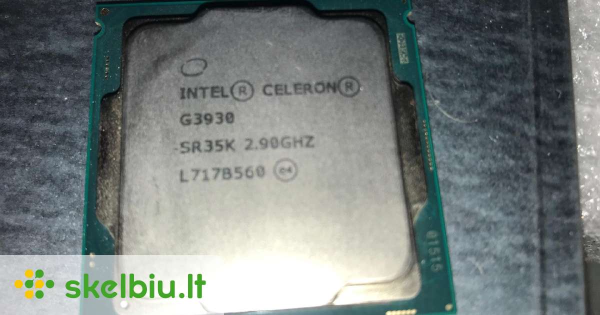 Intel Celeron 3930 Lga1151 - Skelbiu.lt
