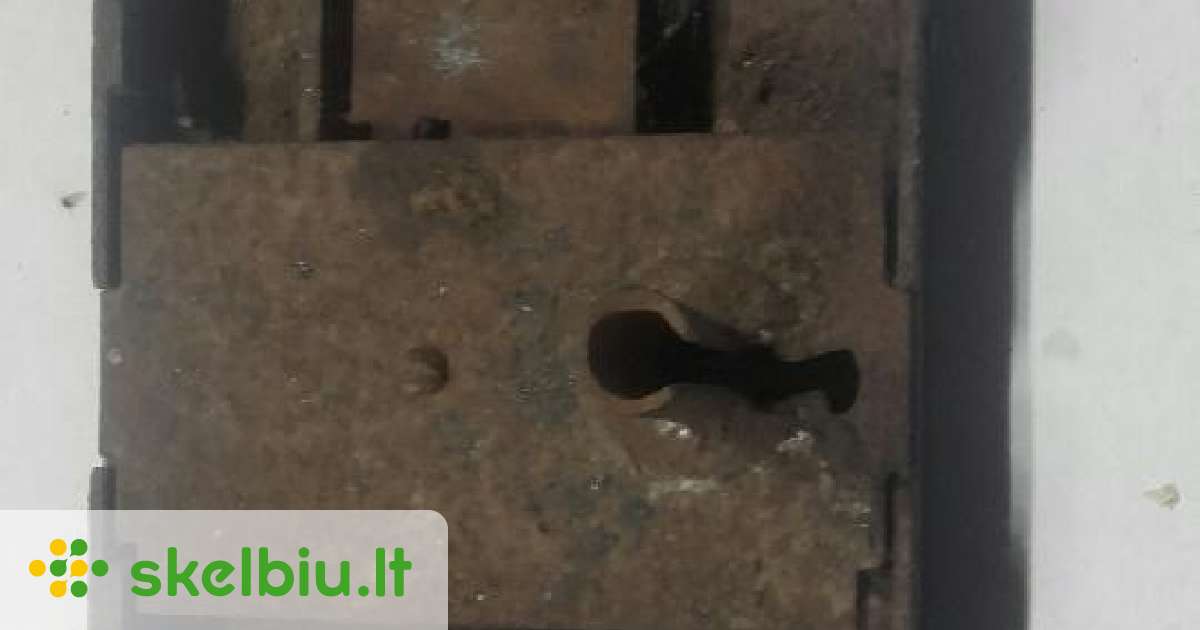 Senovine duru spyna su raktu 55e(gerai rakina) - Skelbiu.lt