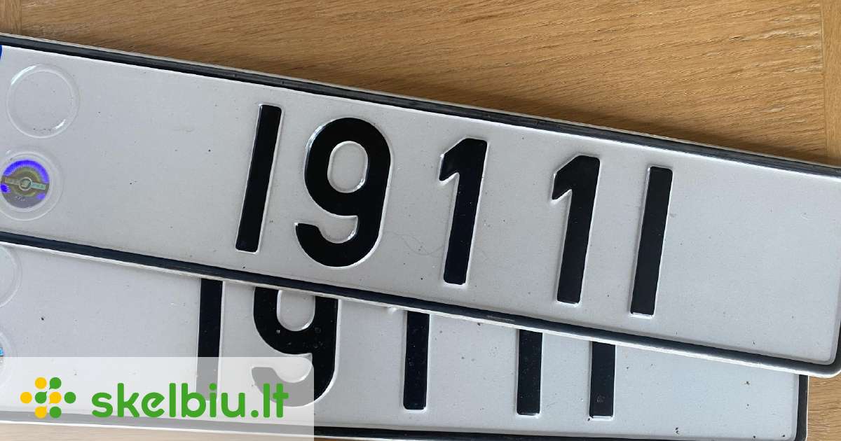 Mašinos Numeriai - Skelbiu.lt
