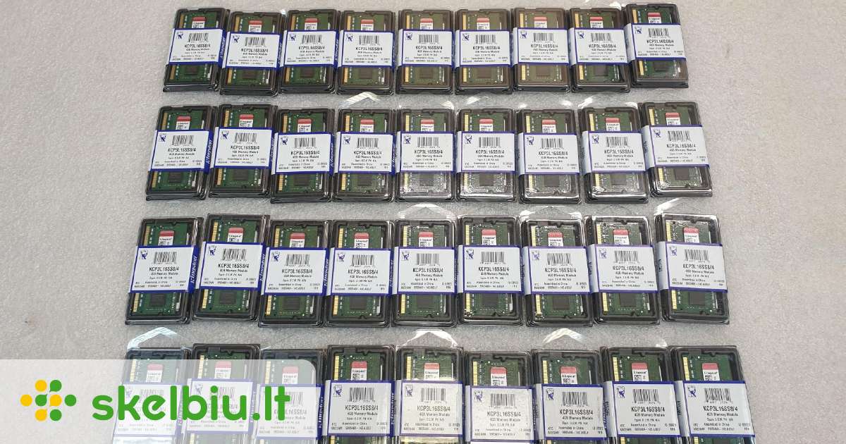 Ddr, Ddr2, Ddr3, ddr4 Ramai Išpardavimas - Skelbiu.lt