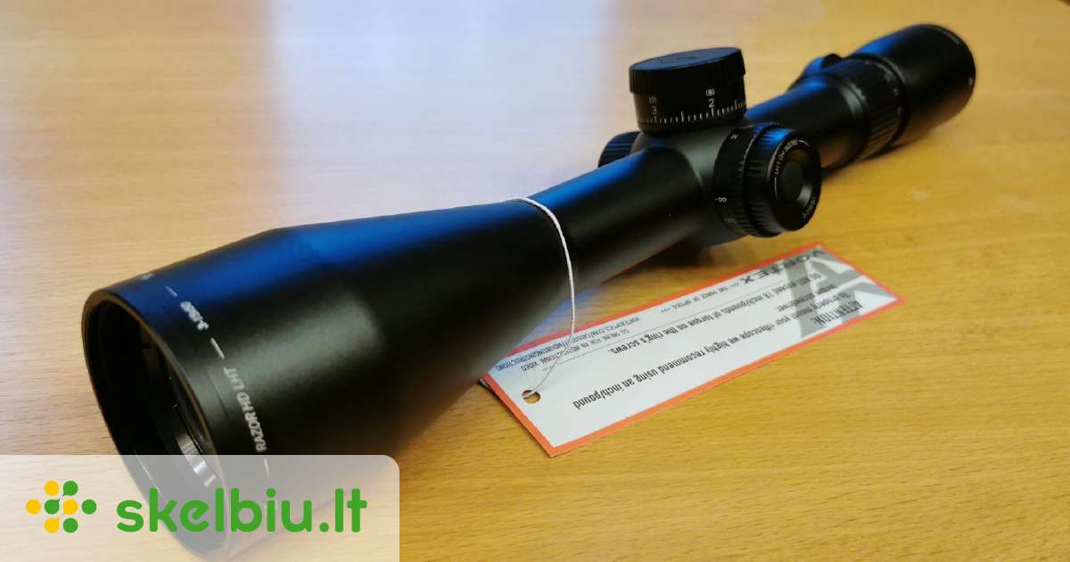 Vortex Razor HD Lht 3-15x50 G4i Bdc Mrad - Skelbiu.lt