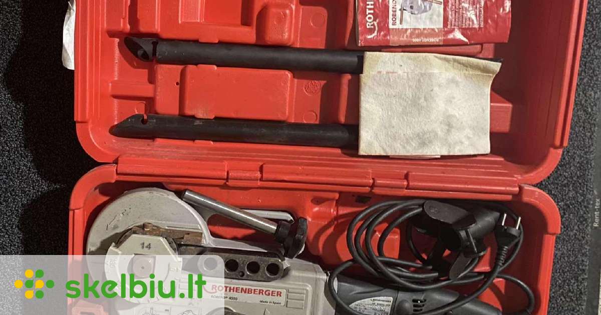 Elektrinis lenkimo prietaisas Rothenberger - Skelbiu.lt
