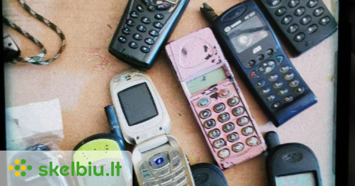 Seni telefonai - Skelbiu.lt