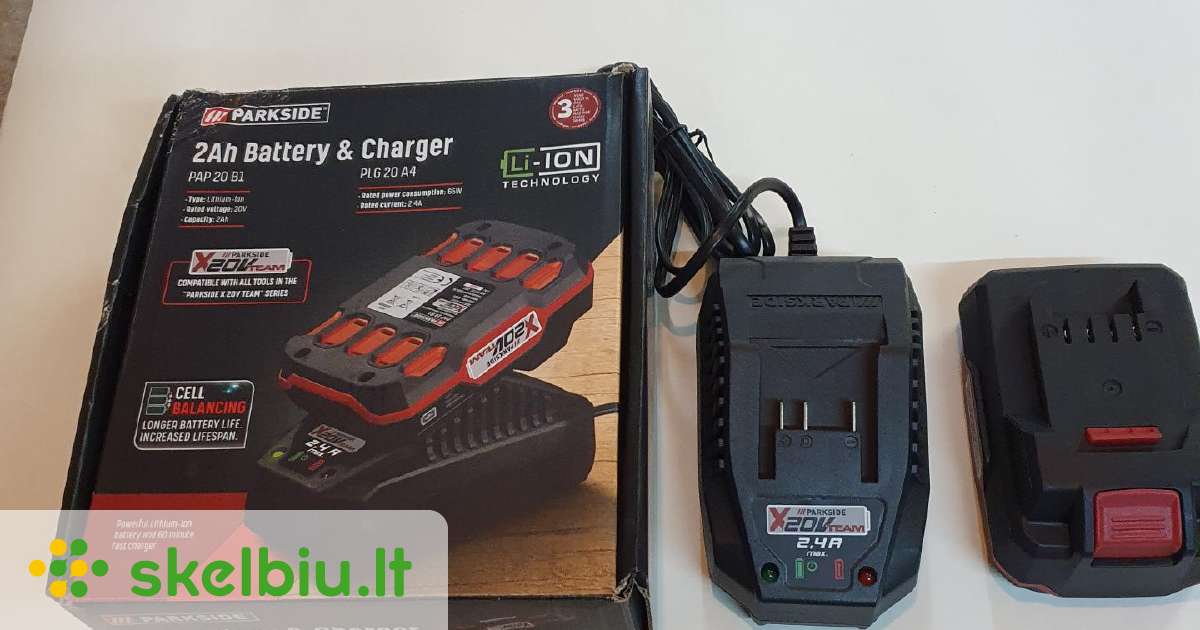 Parkside 20v. Pakrovejas - Skelbiu.lt