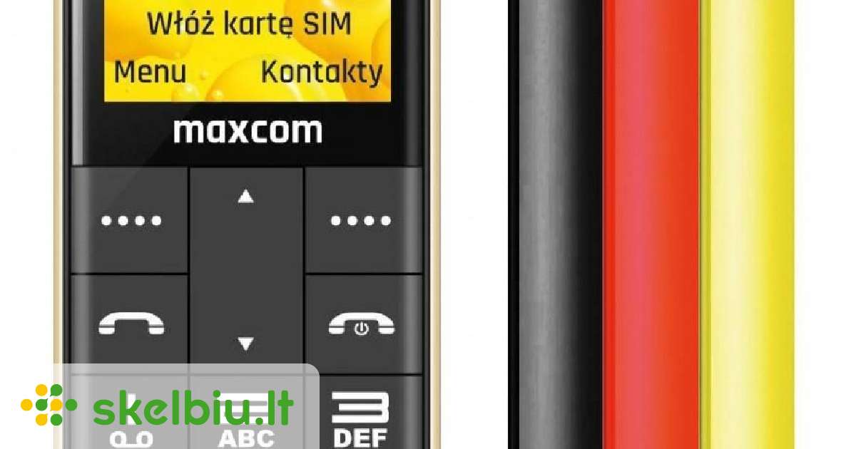 MaXCom tel Mm111 - Skelbiu.lt