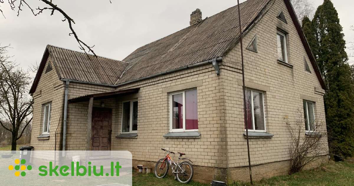Pamūšio kaimas, namas parduodamas - Skelbiu.lt