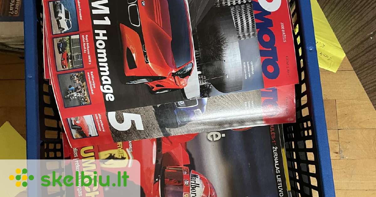 zurnalai keturi ratai skelbimai - Skelbiu.lt