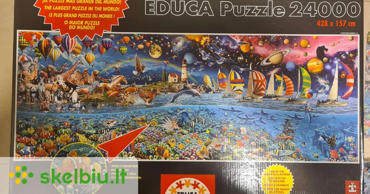 Educa puzzle dėlionė Life 24000 - Skelbiu.lt