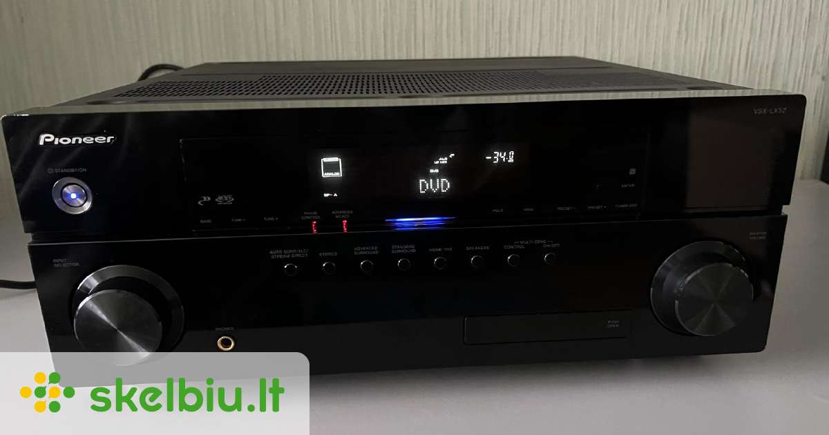 Parduodamas Pioneer Vsx-lx52 resyveris - Skelbiu.lt