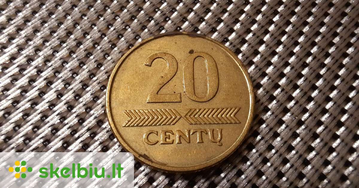 20 centu 2009 brokas - Skelbiu.lt