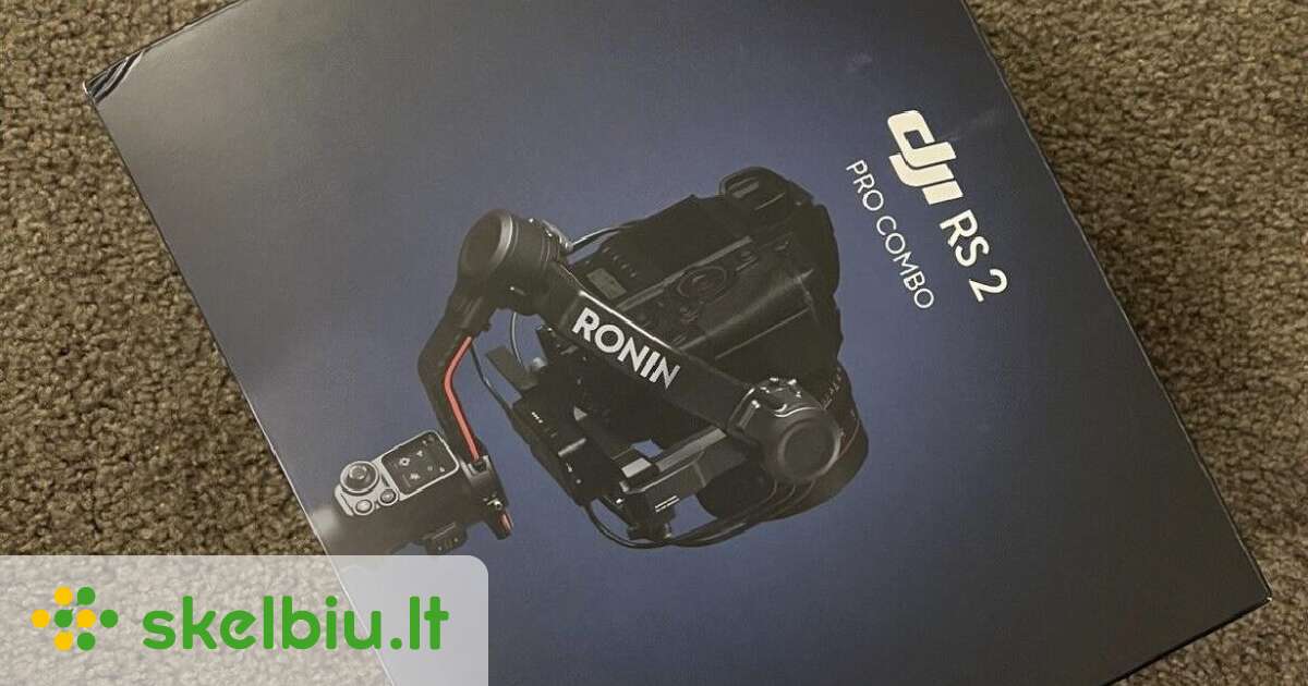 Dji Rs2 Combo - Skelbiu.lt