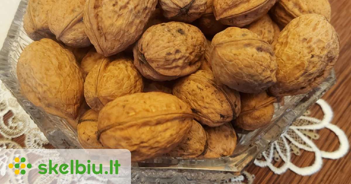 Graikiški riešutai - Skelbiu.lt